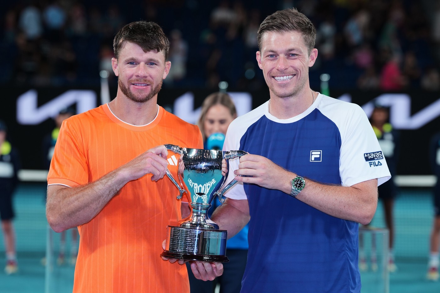 Nedávno byli soupeři, teď mají grandslam. Harrison a Skupski si ...